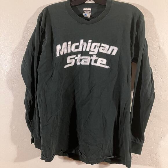 Steve & Barry's | Shirts | Vintage Y2k Michigan State Steve Barrys Long ...
